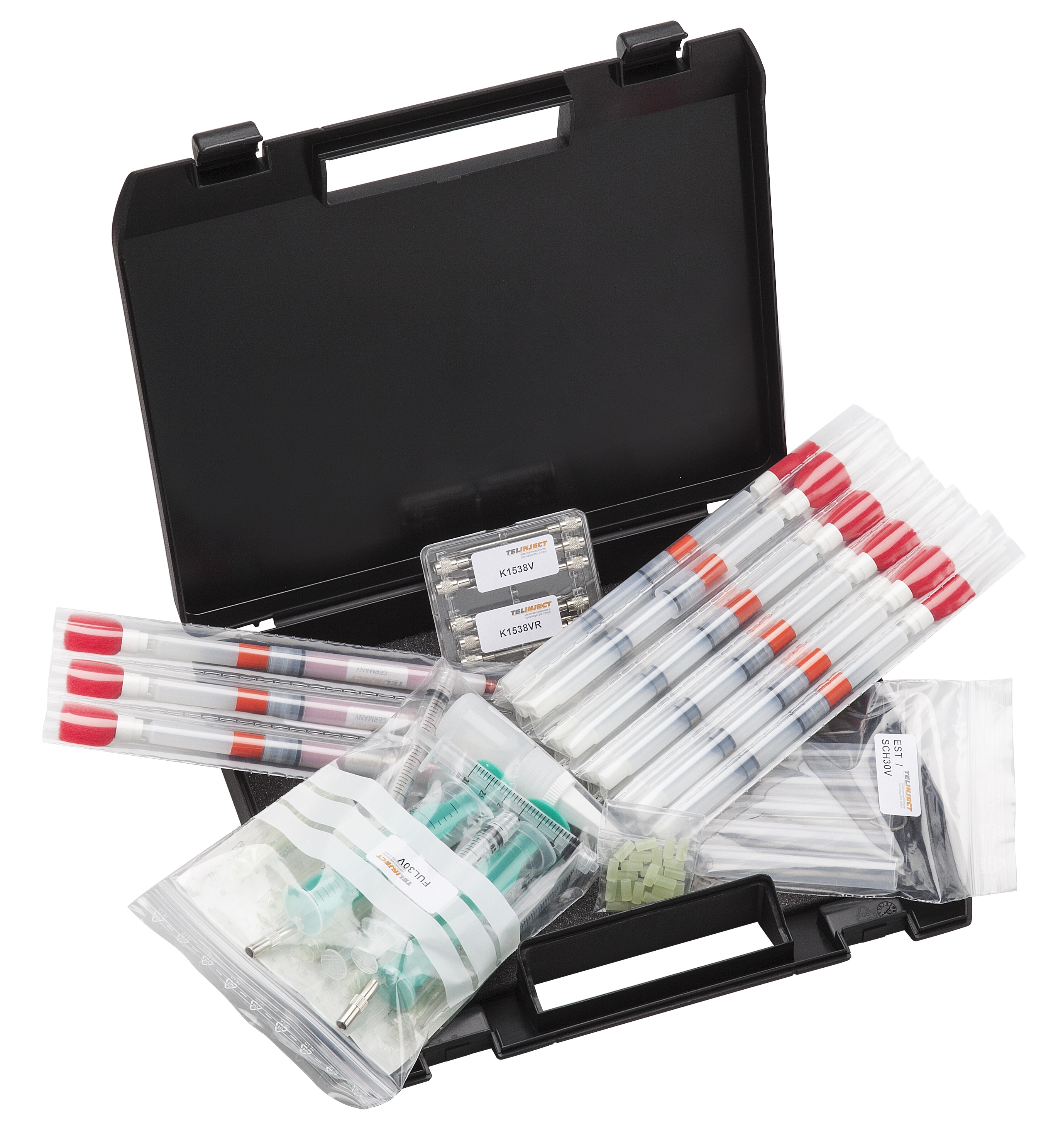 Nécessaire de remplissage seringues hypodermique Telinject France