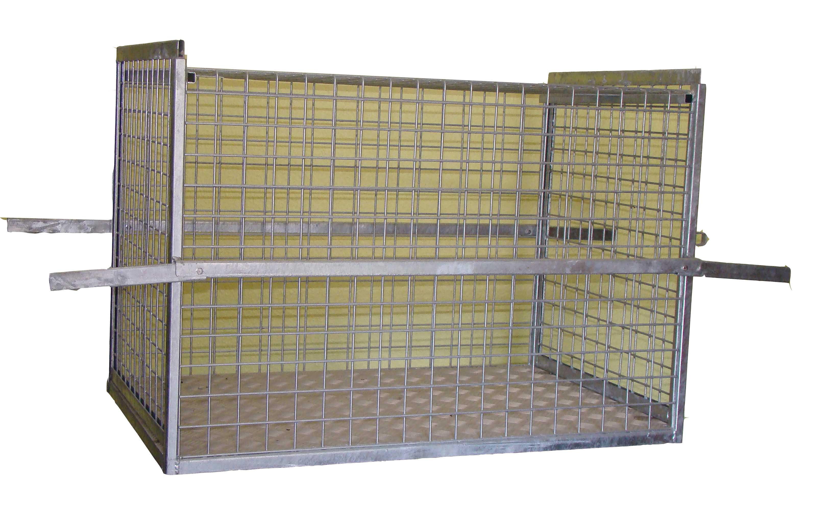 Cage fourrière améliorée TELINJECT France cage de capture transport